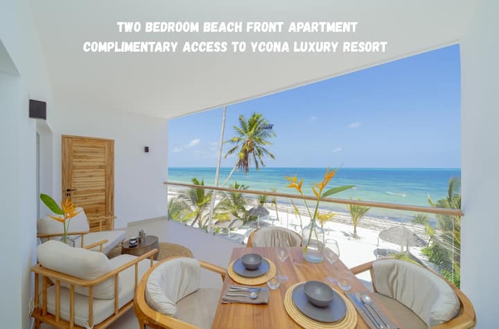 Two Bedroom Beach Front Apartment With Pool - Tanzanie