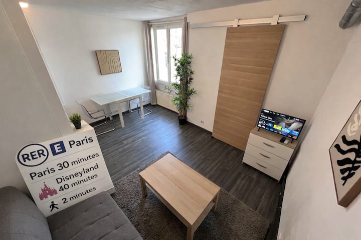 Studio Cosy Proche Paris & Disney Gare à Pied - Nogent-sur-Marne