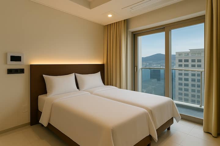 [매그넘남포] 자갈치역 도보1분_슈페리어 트윈_3 - Busan