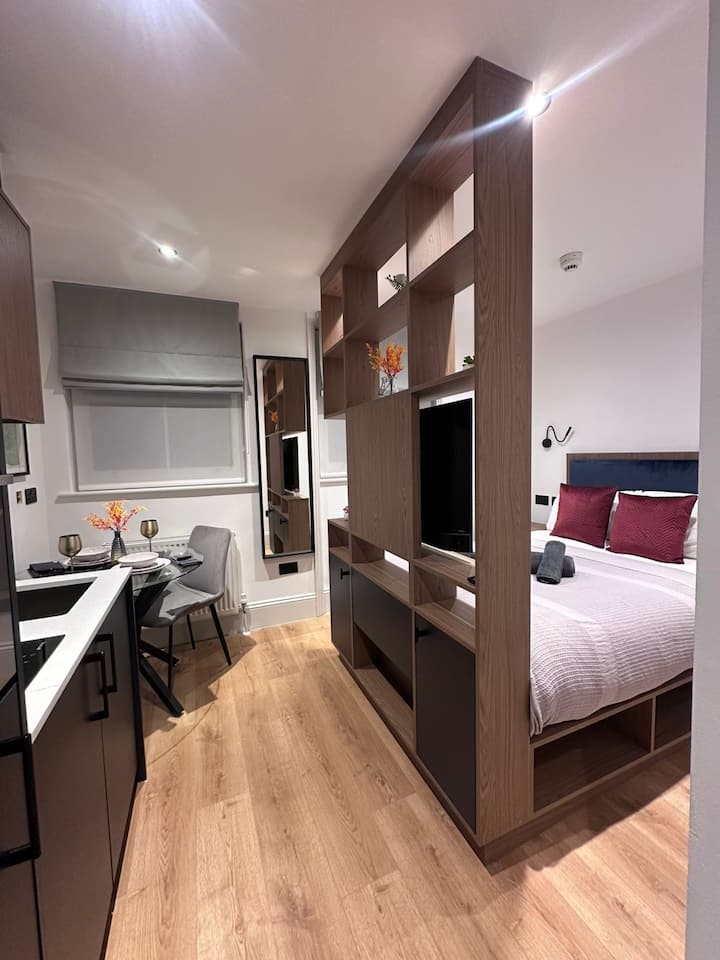 (21/f22)new Bayswater/hyde Park Studio Zone1+wi-fi - Londra