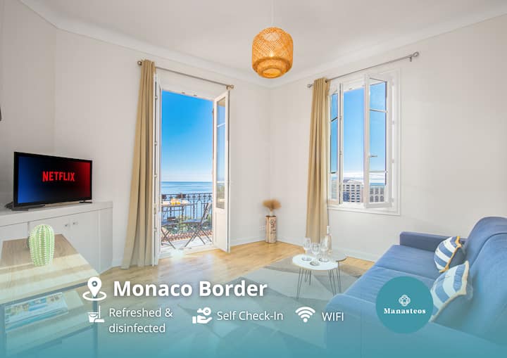 Baie De Monaco - Balcon Magnifique Vue Mer - Fi - Plage de Monaco (Larvotto)