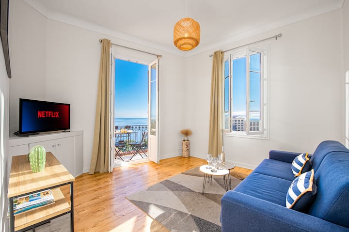 Baie De Monaco - Balcon Vue Mer - Fi - Plage Rondelli (Menton)