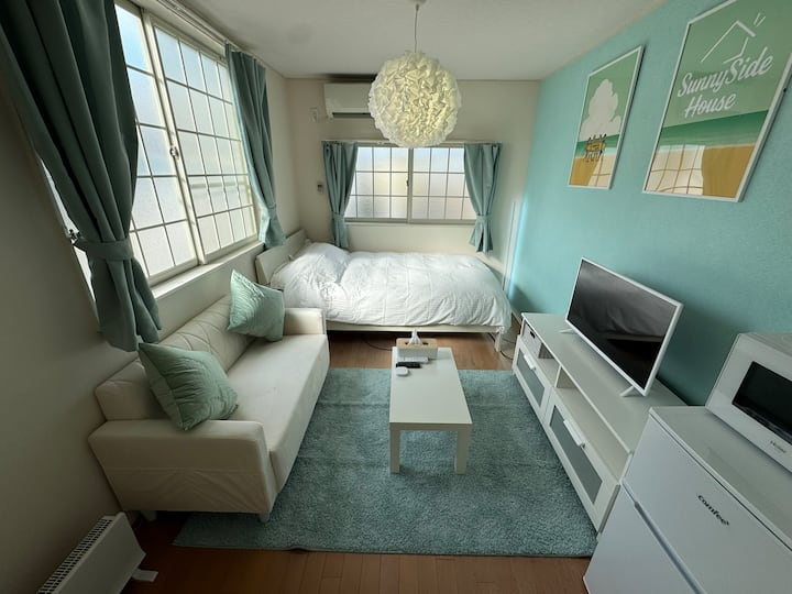 湘南二人暮らし体験｜恋人が幸せになれる部屋｜無料自転車２台で四季折々の湘南江の島を二人でサイクリング - Fujisawa