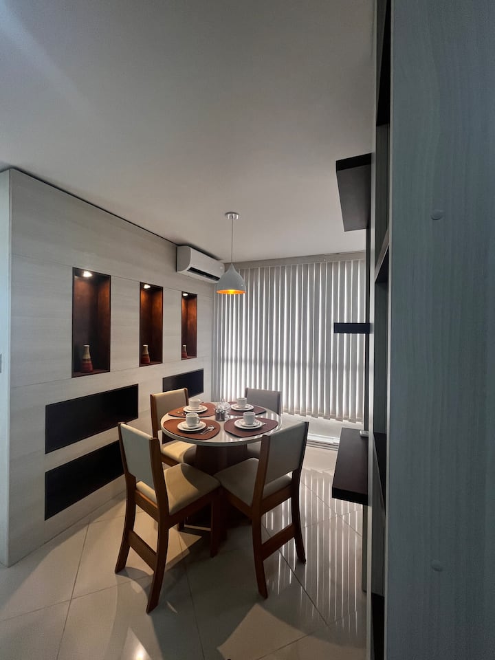 Apartamento 100% Climatizado Com Garagem Coberta - Alegrete