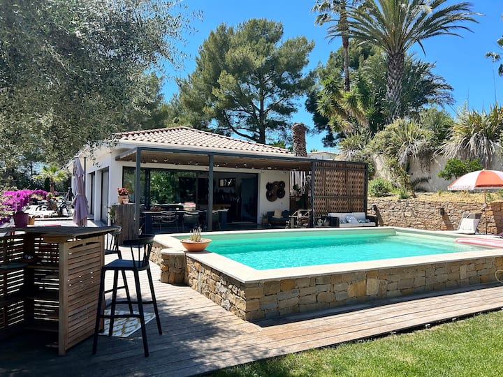 Villa Mara, Piscine, Pétanque Proche Des Plages - La Cadière-d'Azur
