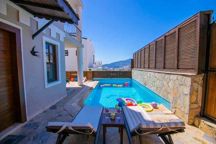 Kalkan Kızıltaş'da 9 Kişilik Villa - Tu10681 - Kalkan