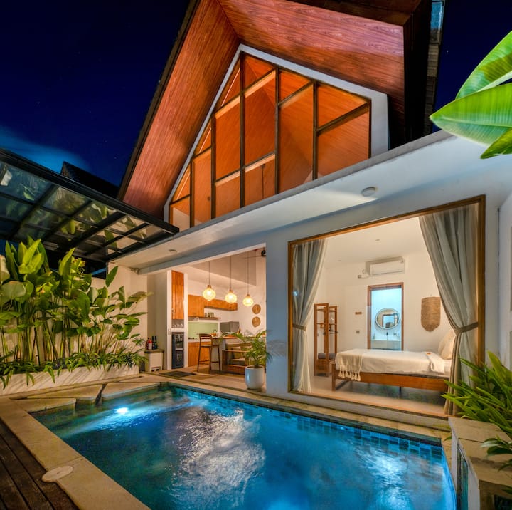 Villa Harmony Tropical 2br Private Pool Seminyak - Sanur