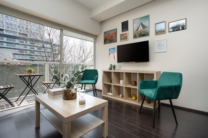 Condesa Duplex | Balcony, Pool, Gym & Parking - Mexico City