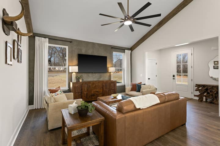 3b Family Friendly Home W/pickleball Ct In Greer - Greer, SC