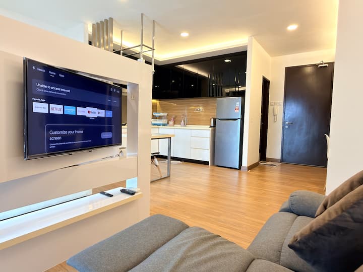 Simfoni C21 Studio Rotate Tv, Free Wifi, Parking - Kajang