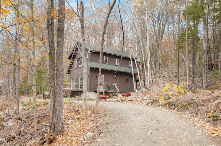 New Design|20 Min To Ski|private 3br|lakeaccess - New London, NH