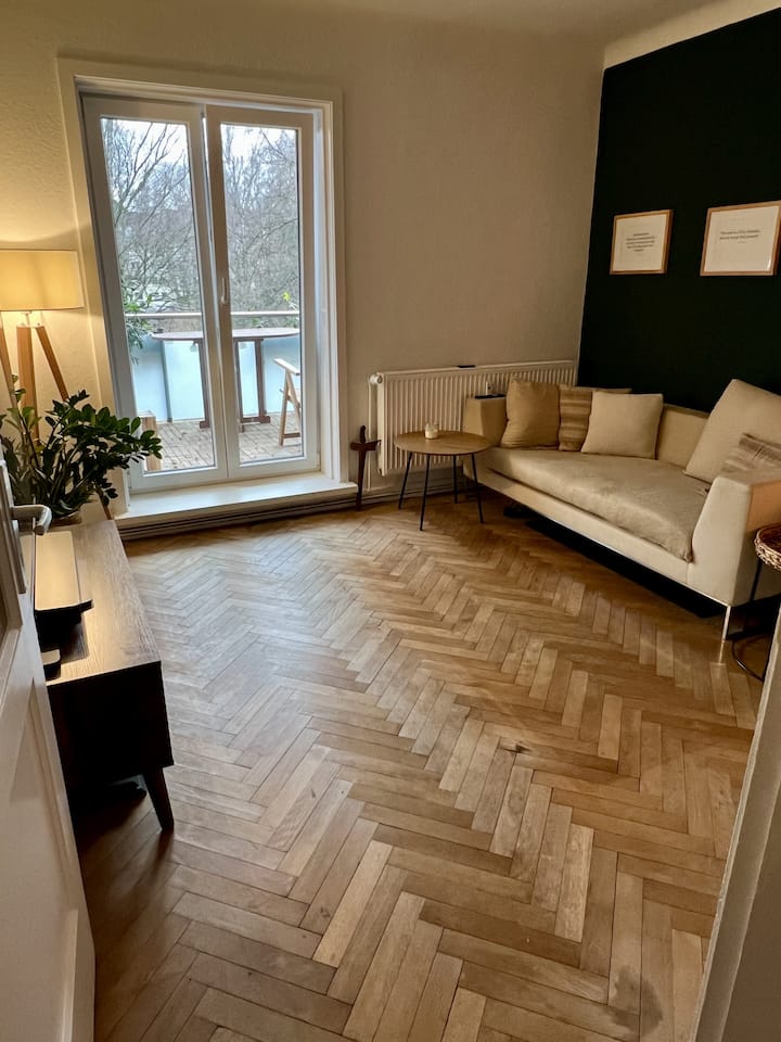 Gemütliche Wohnung Mit Süd-balkon Beim Stadtpark - Hamburg