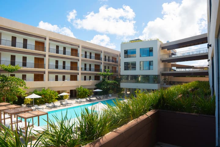 Suite Vista Piscina Y Terraza En Downtown - Punta Cana