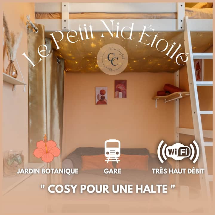 Le Petit Nid Etoilé - Wifi, Gare/ Jardin Botanique - Évreux