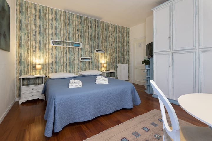 [Casa Di Lucia] - Stanza Blu - 300 Metri Dal Mare - Ladispoli