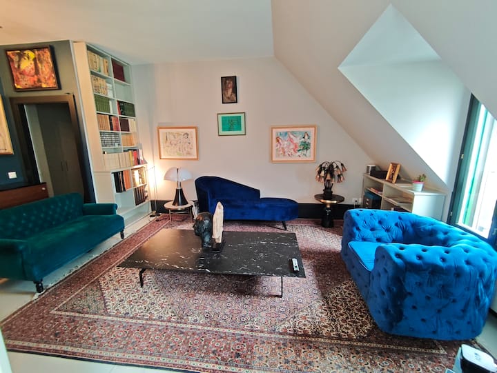 Designer Champel Apt – Modern Interior & Elevator - Ginebra