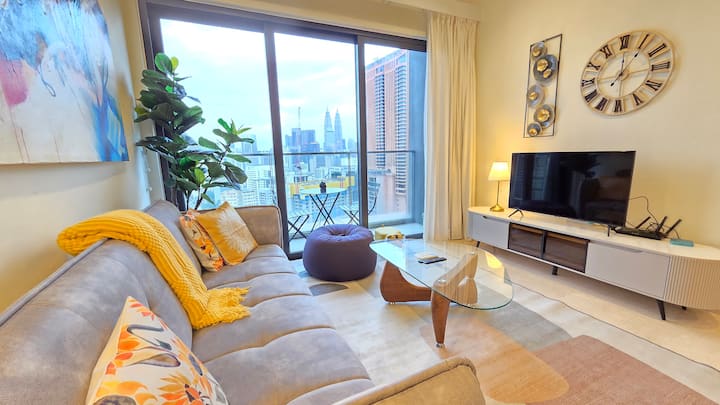 Lucentia|stylish 2br With Klcc View| Infinity Pool - Kuala Lumpur