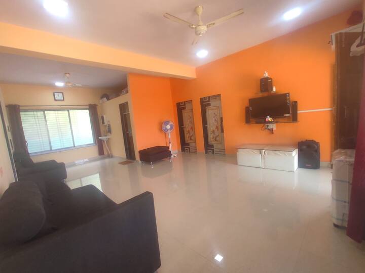 2 Bhk Bunglow - Farmstay - Live In A Nature. - Kolad