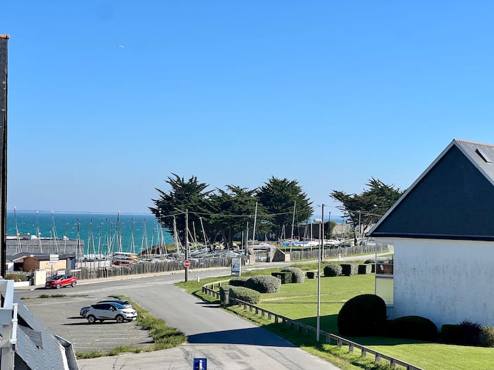 Lescapade-4p-quiberon-vue Mer-parking - Quiberon