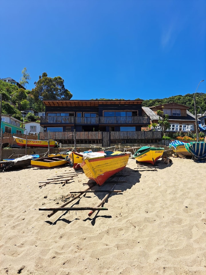 La Mar De Filomena | Frente Al Mar | Cabaña 2 - Tome
