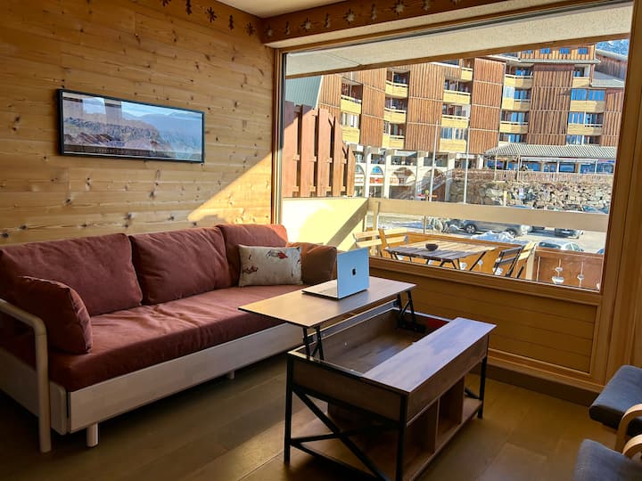 Appartement Cosy 4 Pers à 50 M Des Pistes - Balcon - Le Bourg-d'Oisans