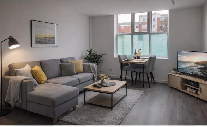 1bed Duplex Flat | Near City Centre | Free Parking - Cardiff