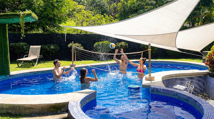 Casa En Una Planta, Alberca Privada, Muy Cómoda - Mexico