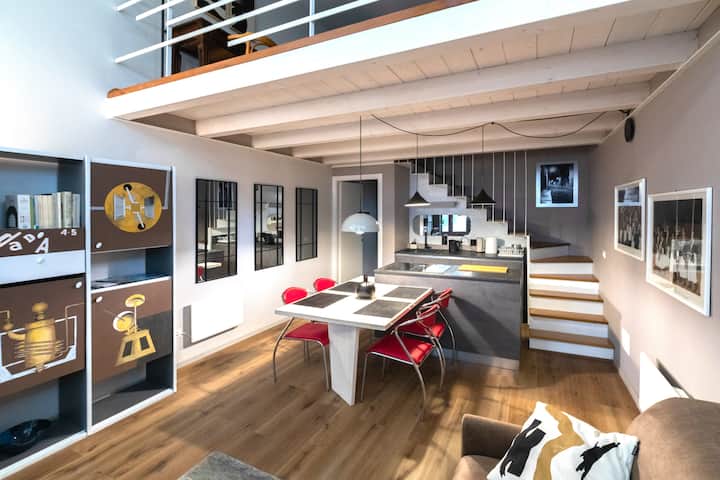 Casa Degli Specchi - Luxury Loft - Arona Centro - Arona, Italy