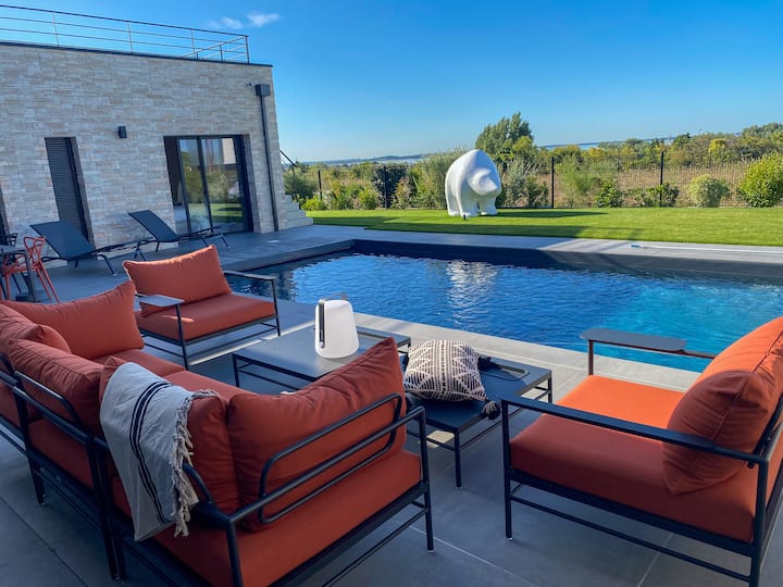 Villa Cobalt - Piscine & Rooftop Vue Mer - Châtelaillon-Plage