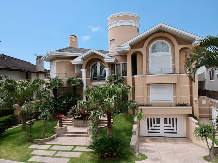 Mansão Em Jurerê Internacional, Florianópolis - Governador Celso Ramos