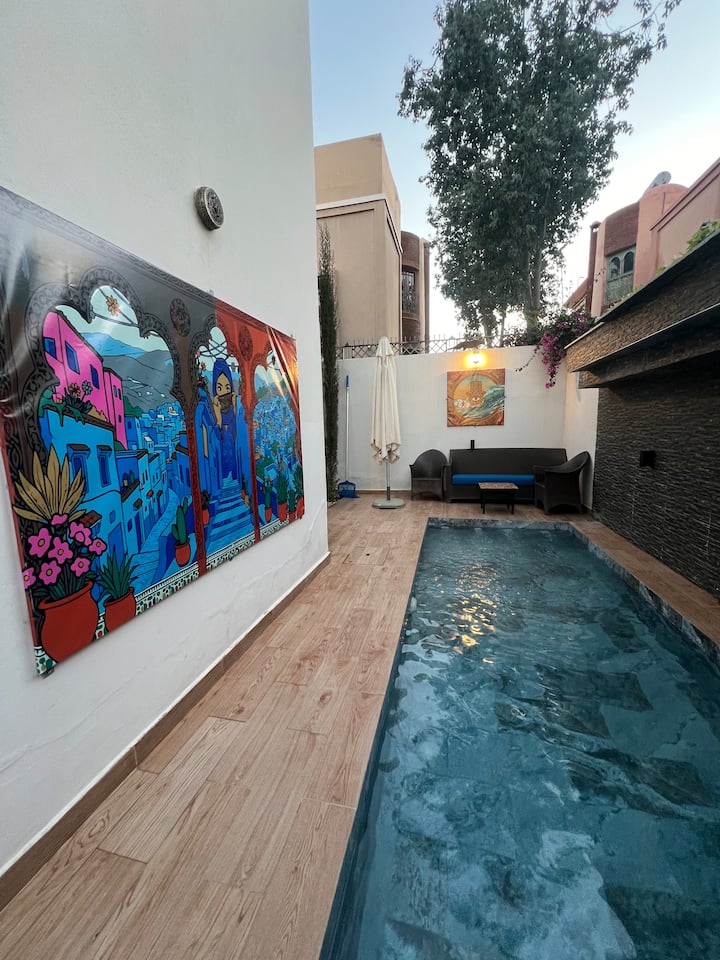 Villa Riad Bahia Heated Pool Jacuzzi Near Medina - Marrakech