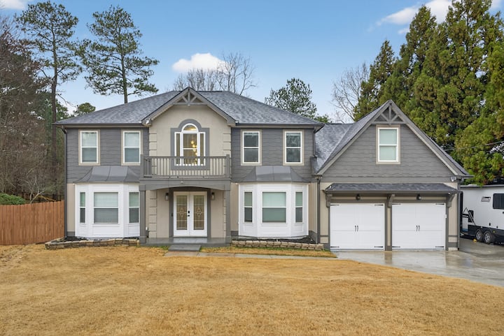 Mall Of Ga, Cozy 5 Brs Getaway Sleep 12 +Game Room - Buford, GA