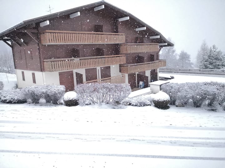 Appartement Pied Des Pistes En Rdj Combloux - Combloux