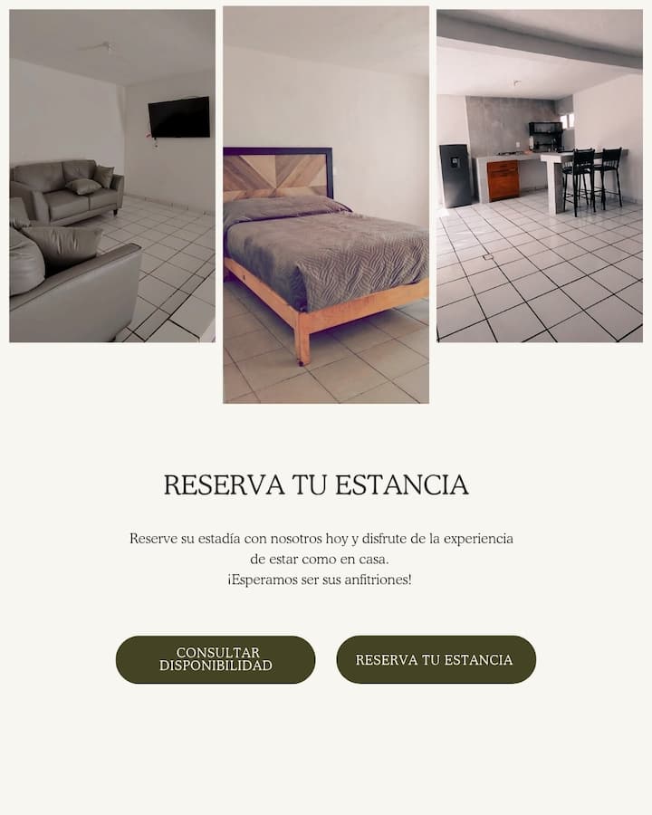 Depa 1 O 2 Habitaciones Cerca De Domingo Arrieta - Durango