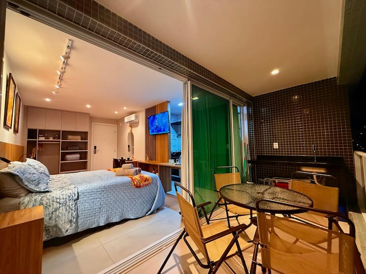 Beira Mar Luxuoso/piscina/academia/garagem/pet - Maceió