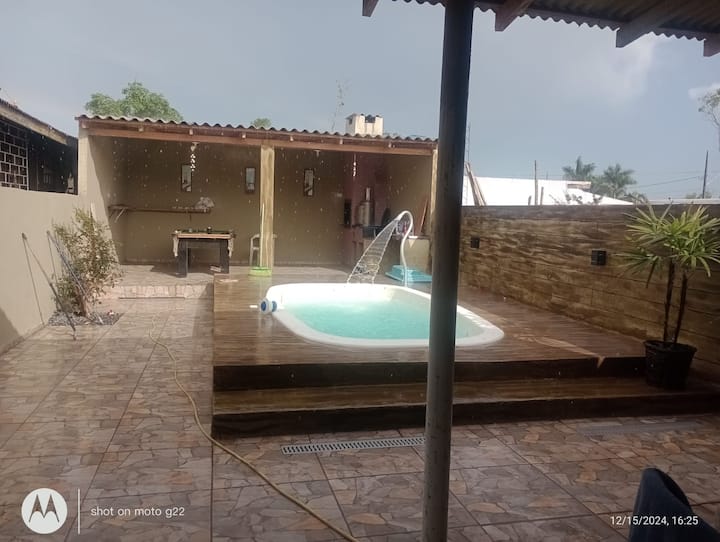 Casa Com Piscina 1 Km Da Praia - Guaratuba