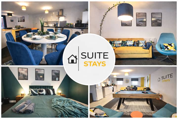 Modern 4bed | 10 Beds | Parking | Flexible Stays - Bristol