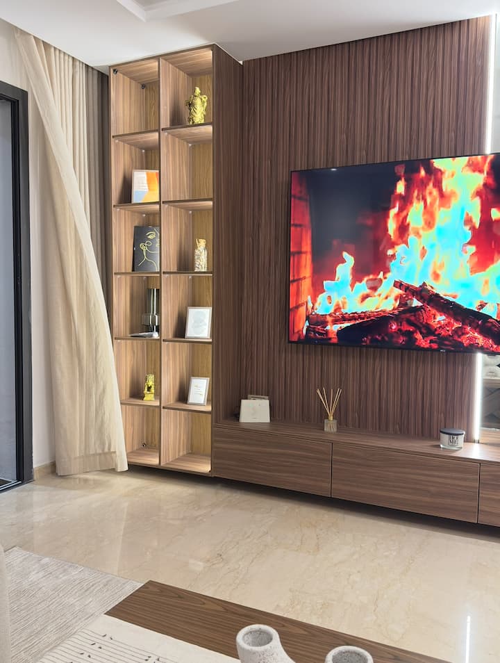 Luxueux 2 Beds - Face Gare Tgv - Vue Panoramique - Rabat