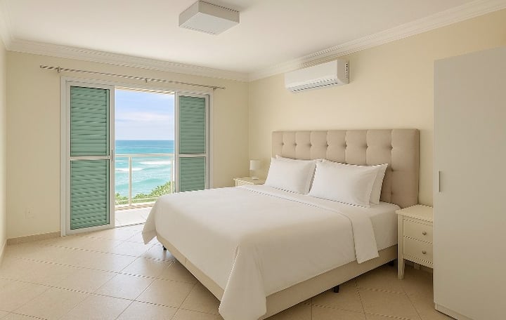 Suíte Pé Na Areia De Frente Para O Mar Cannes. - Bombinhas