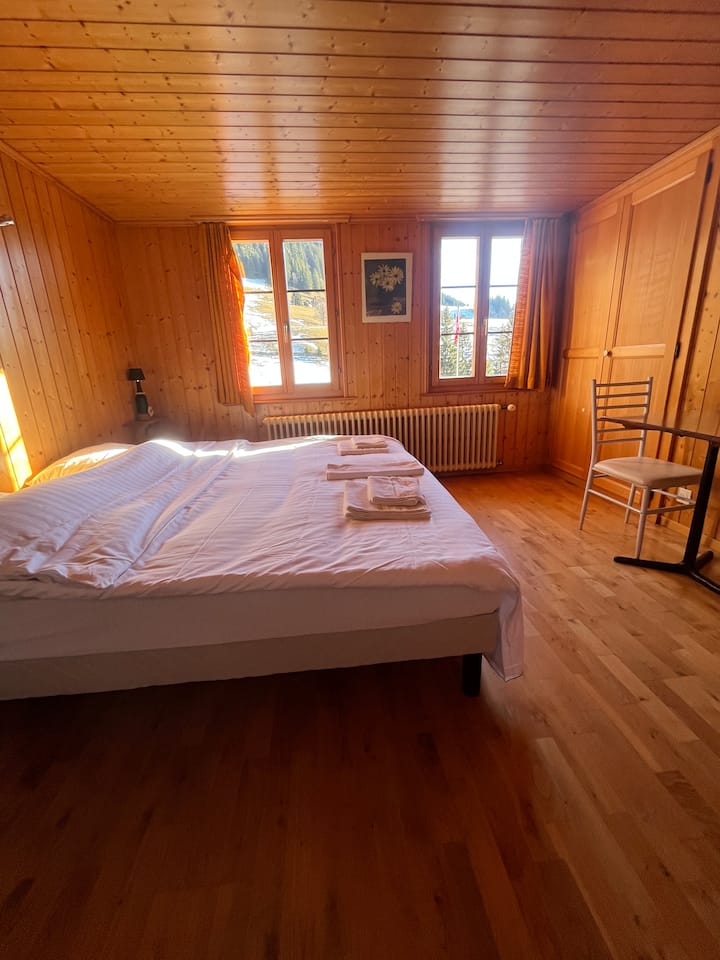Chambre Lit Jumeaux - Leysin