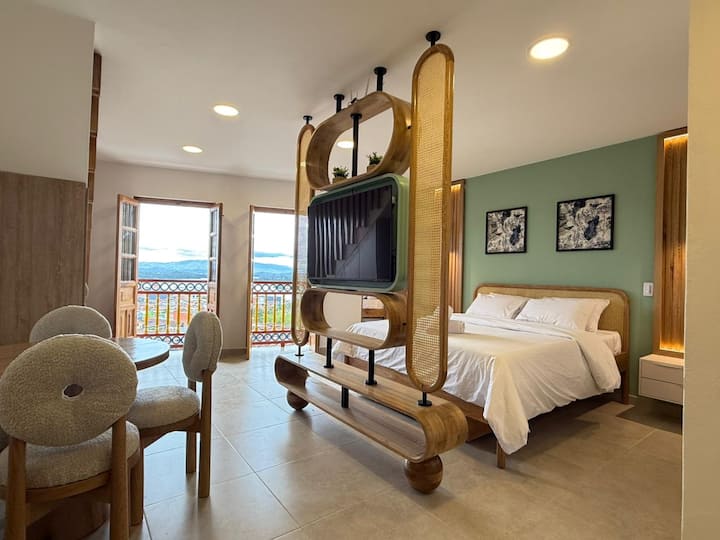 Apto With Parking And Guatapé Views From Jacuzzi - Guatape