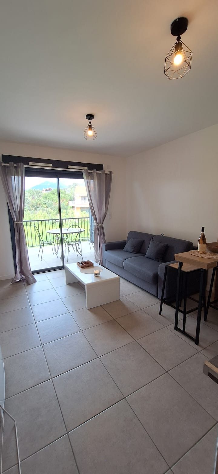 Studio L’aliva - Avec Balcon - Résidence Paisible - Olmeto