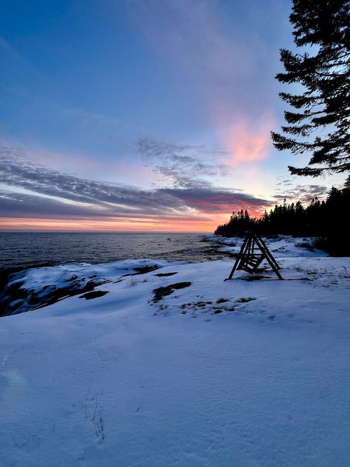 Paradise Point-lakefront Cabin - Temperance River State Park, Schroeder