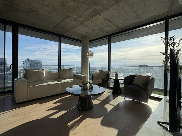 Sophisticated 3br - City View Downtown Montreal - 蒙特婁
