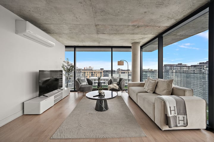 Sophisticated 3br - City View Downtown Montreal - Brossard