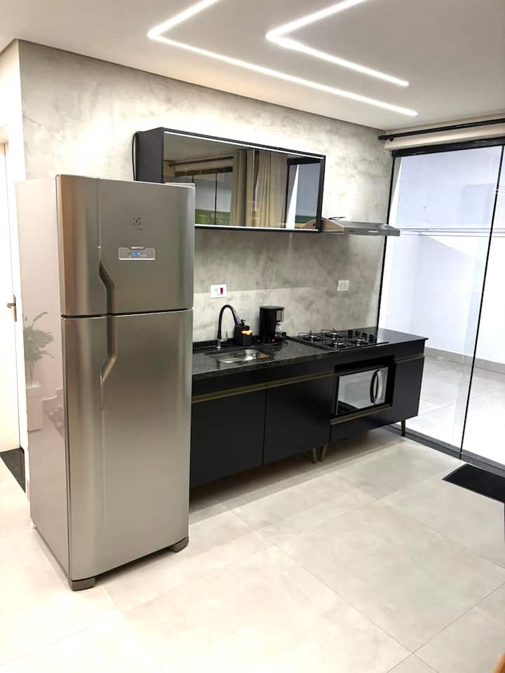 Luxury Studio 2 - Moderno Climatizado Em Americana - Americana