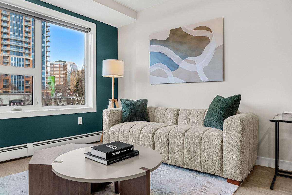 Camel & Clay-suite • Uitzicht op de stad • 17 Ave District - Condo's te ...
