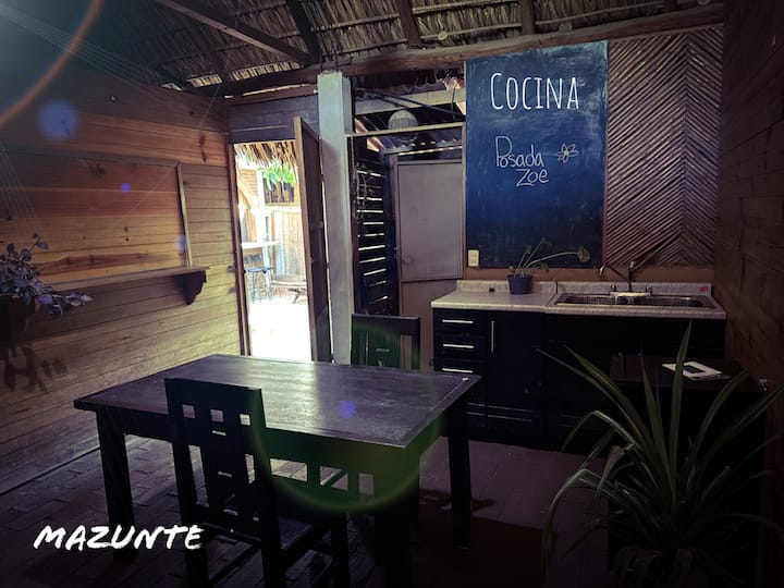 Casa Tradicional 1min Del Mar - Mazunte