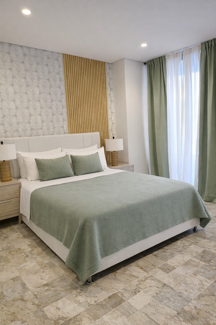 Palm Beach Suite/ Rodadero South/meters From Beach - Santa Marta, Colombia