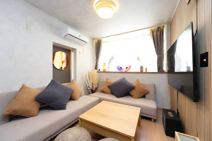 19 Mins To Haneda/8ppl/3br/free Parking/play Room - Yokohama